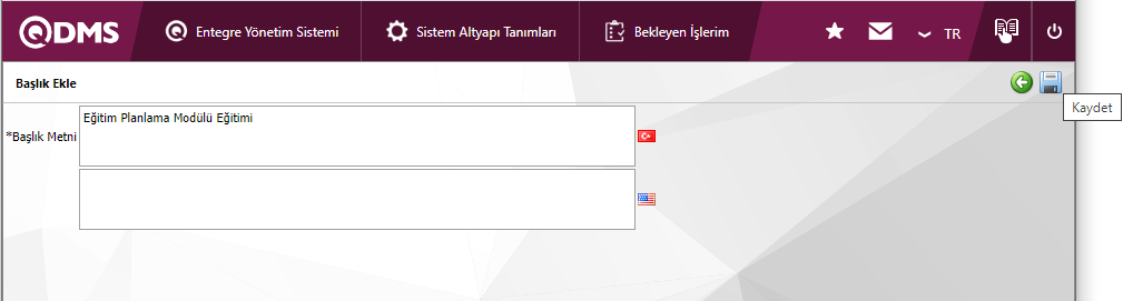 Eğitim Planlama | Bimser