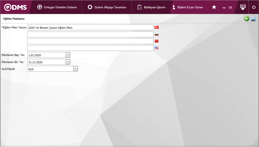 Eğitim Planlama | Bimser