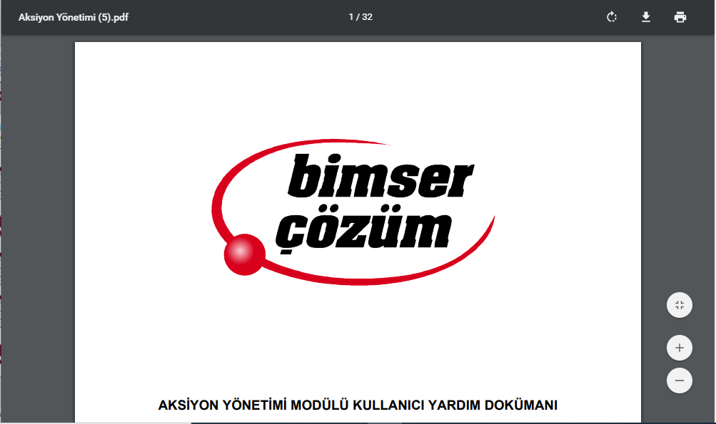 Sistem Altyapı Tanımları | Bimser