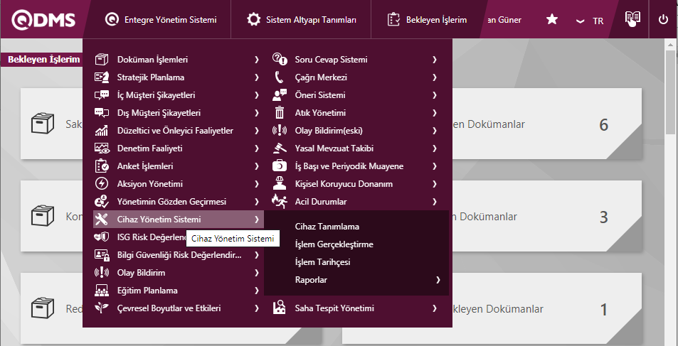 Cihaz Yönetim Sistemi | Bimser