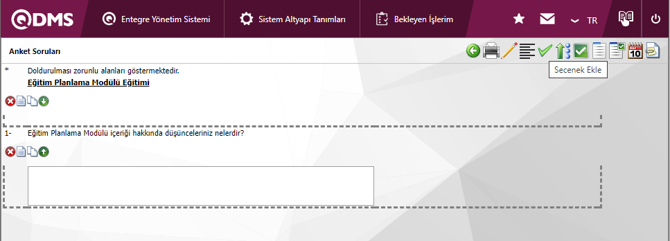 Eğitim Planlama | Bimser