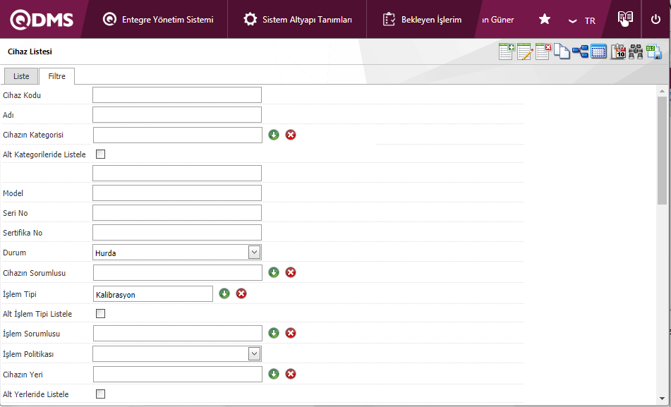 Cihaz Yönetim Sistemi | Bimser