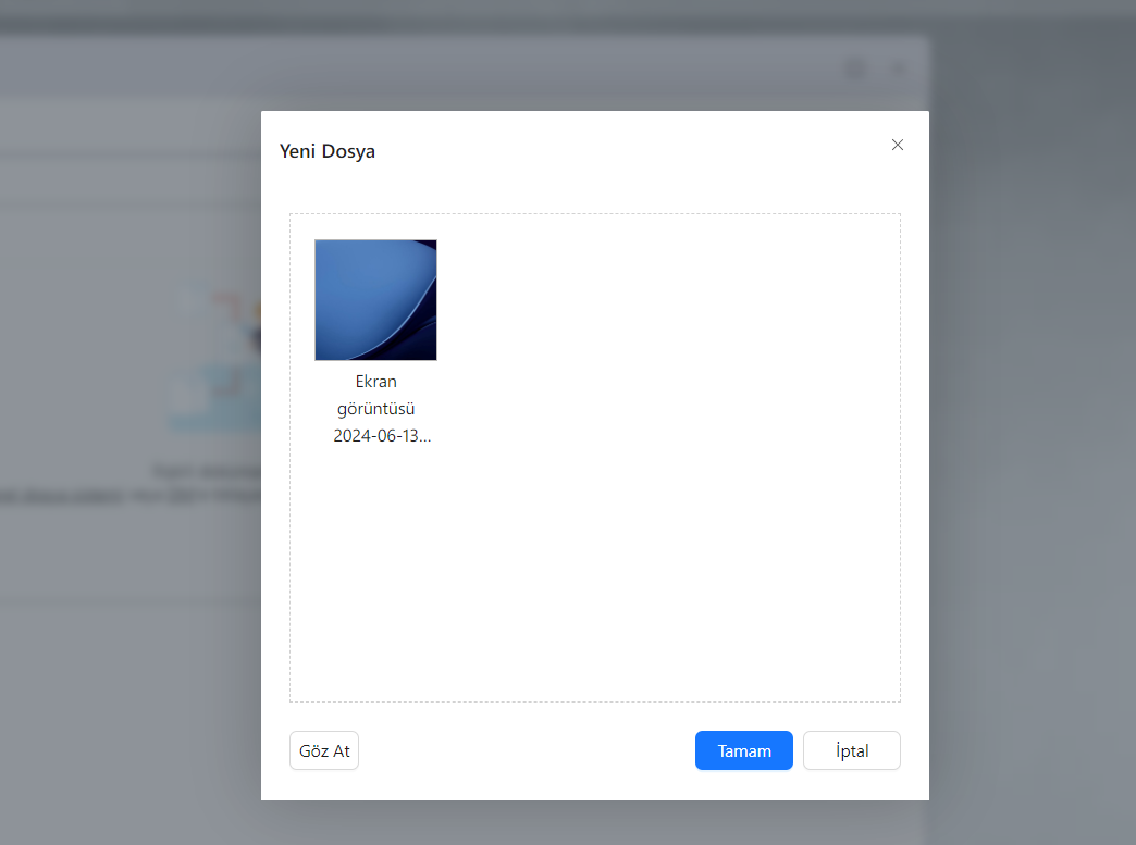 RelatedDocuments Nesnesine Dosya Yüklenmeden Önce İsmini Değiştirme | Bimser
