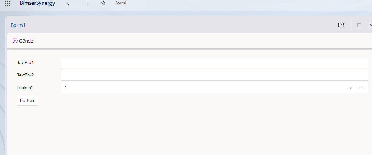 Lookup'a Kod İle Veri Atama | Bimser